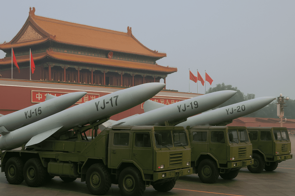 🚀 China’s missile shockwave: YJ-17 & YJ-19 hypersonics threaten to sink U.S. carriers in seconds ...