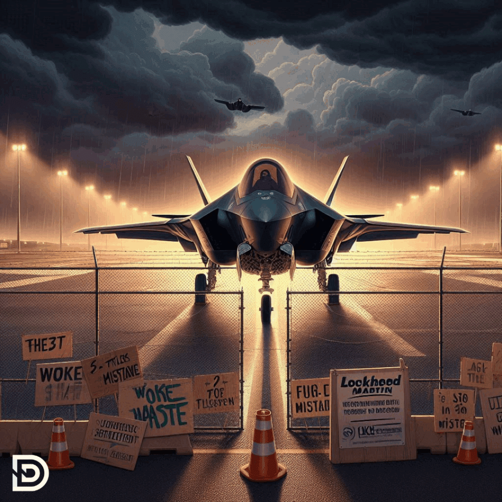 Woke or Weak? F-35 Fighter Jet Faces Scathing Attacks on Lockheed ...