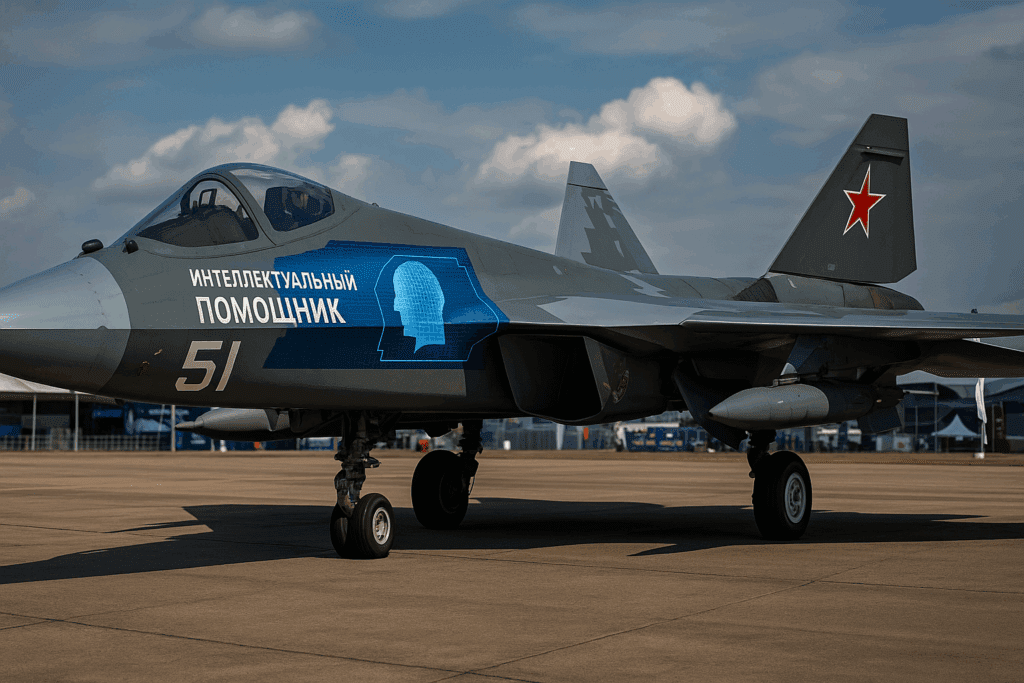 AI Co-Pilot in the Cockpit: Russia’s Su-57 Showcases Combat Autonomy ...