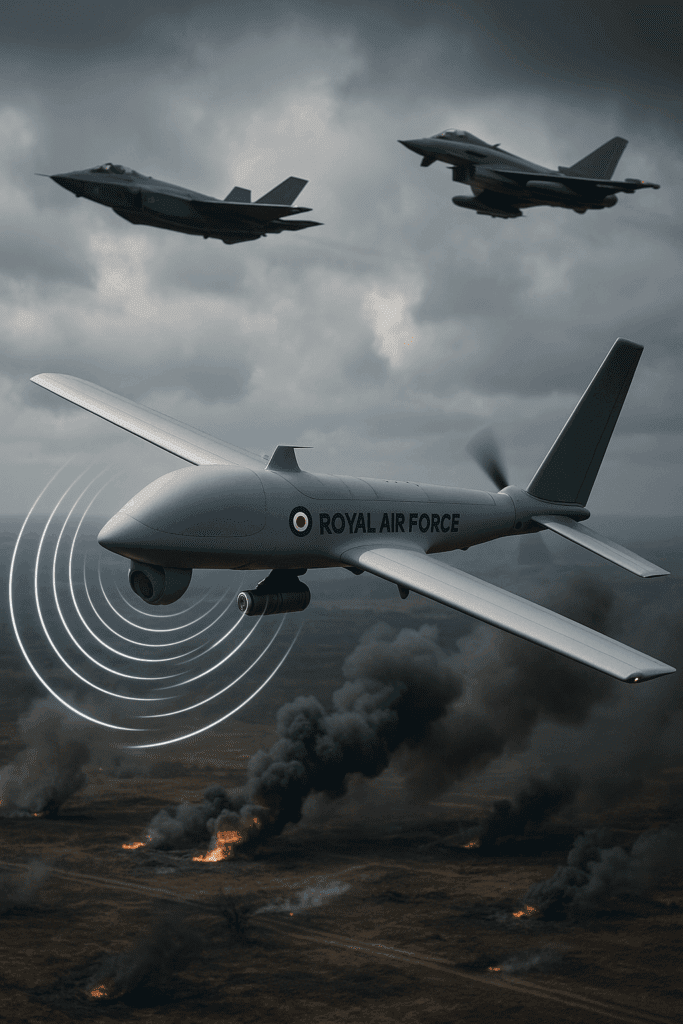 StormShroud Drone Targets Enemy Radars for RAF Fighters - Deftechtimes
