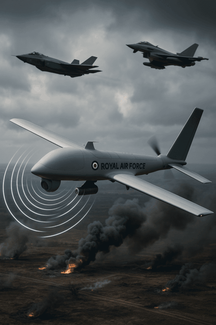StormShroud Drone Targets Enemy Radars for RAF Fighters - Deftechtimes