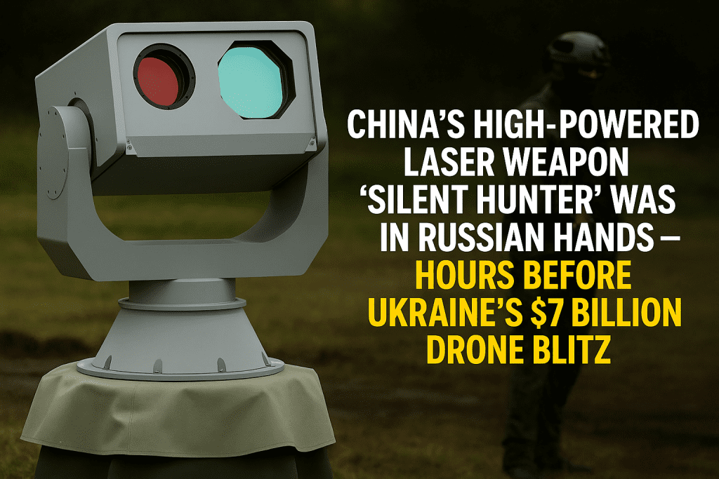 China’s High-Powered ‘Silent Hunter’ Laser Weapon Spotted with Russian ...