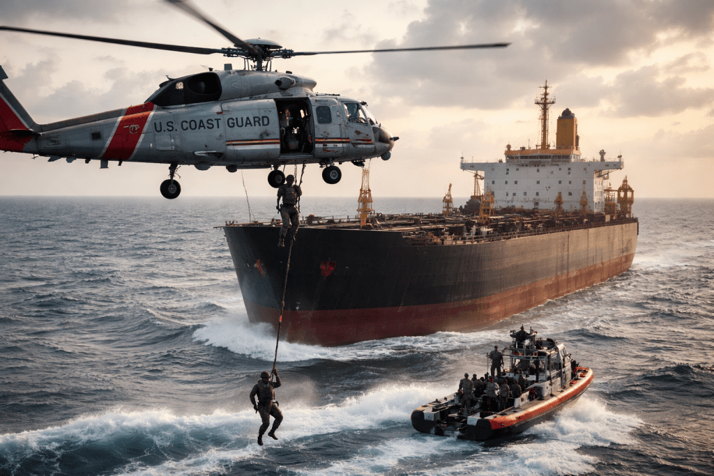 U.S. hunts elusive ‘dark fleet’ tanker as Coast Guard struggles to ...
