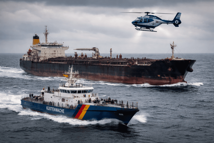 High-stakes maritime standoff as Germany denies entry to Russian-linked ...