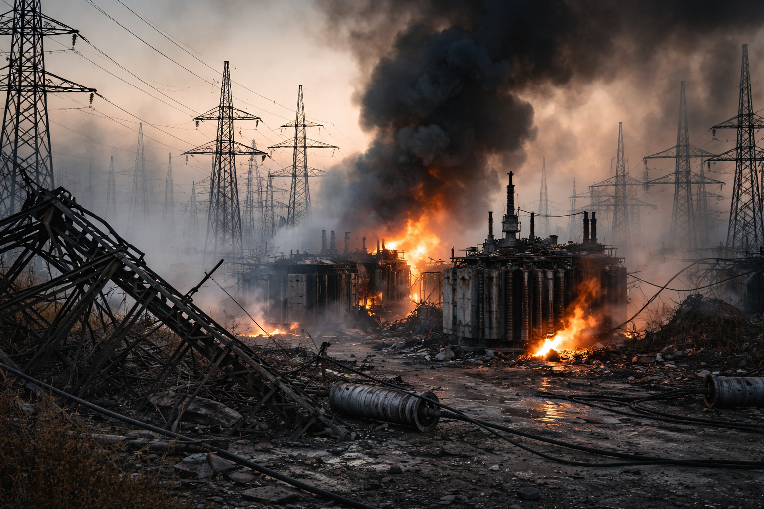 Ukraine faces Power Crisis as Russian attacks trigger widespread power ...