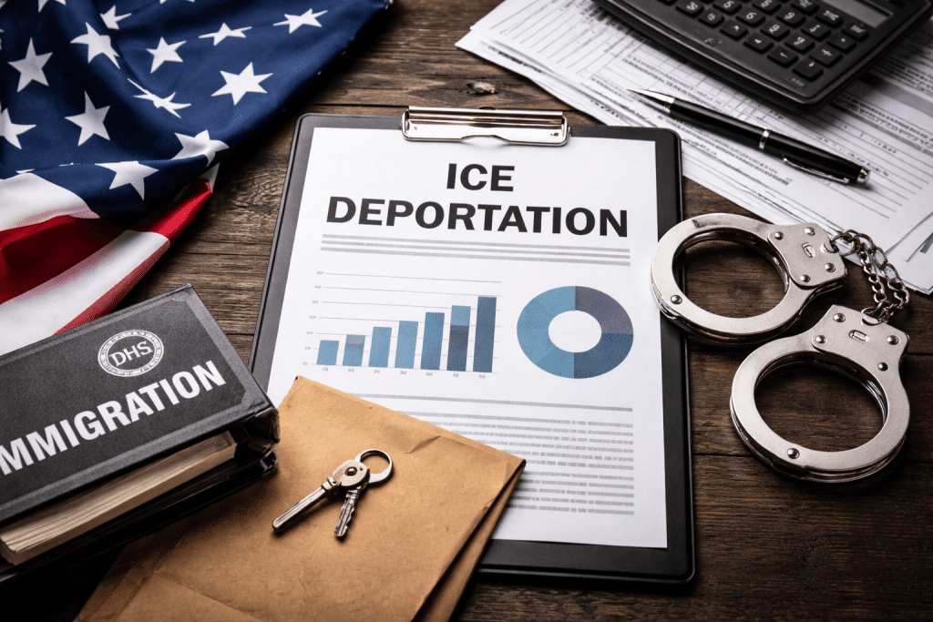 Official data shows a sharp increase in deportations with over 442,000 ...